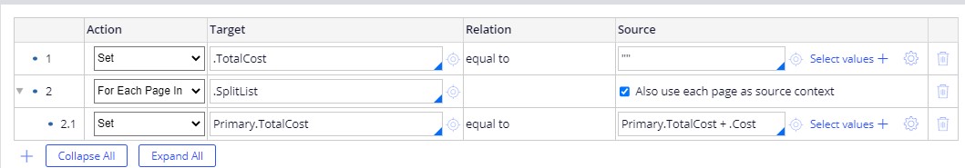 How to add the pagelist property ? | Support Center